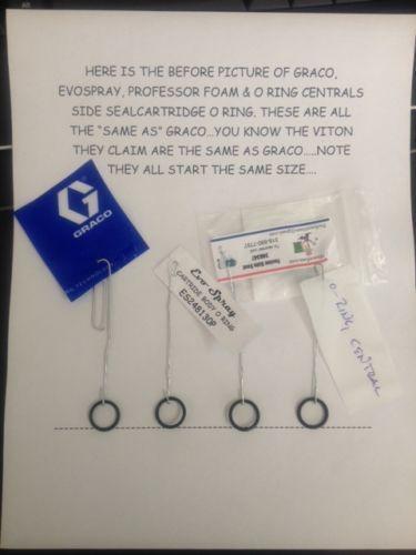 25 Complete O-ring Kits fit Graco Fusion AP Air Purge 246355 ...